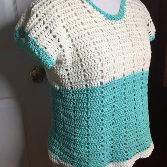 Block Party Tee | On The Hook Crochet
